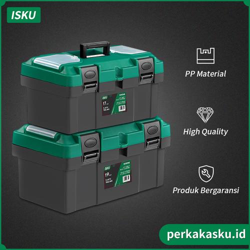 Promo Tool Box Besar ISKU Toolbox Perkakas Plastik Bahan Tebal - 17 ...