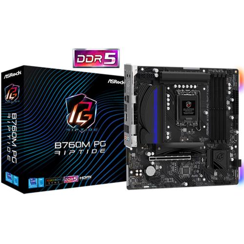 Promo ASROCK B760M PG RIPTIDE DDR5 INTEL B760 LGA1700 MOTHERBOARD Cicil ...