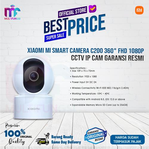 Jual Xiaomi Mi Smart Camera C200 360° FHD 1080P CCTV IP Cam Garansi ...