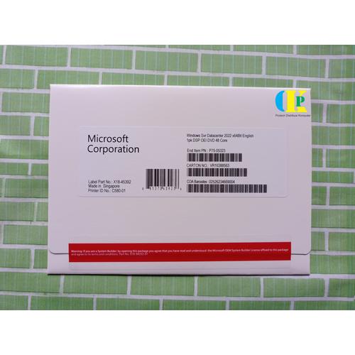 Jual Windows Server 2022 Standard - Datacenter 48 Core Original Package ...