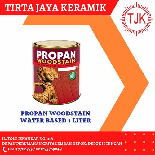 Jual Propan Woodstain Water Based 1 Liter - Dark Brown - Kota Depok ...