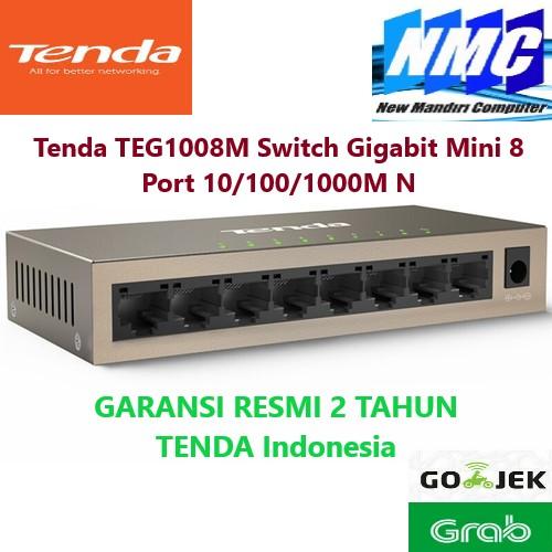 Jual Tenda TEG1008M Switch Gigabit Mini 8 Port 10/100/1000M N - Jakarta ...