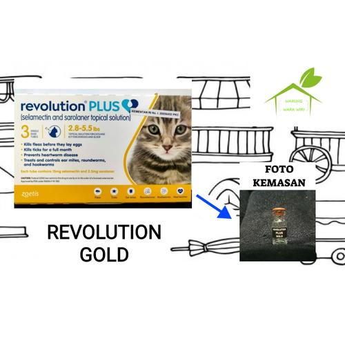 Jual Revolution plus small cat kitten gold REPACK 1,25 - 2,5 kg obat ...