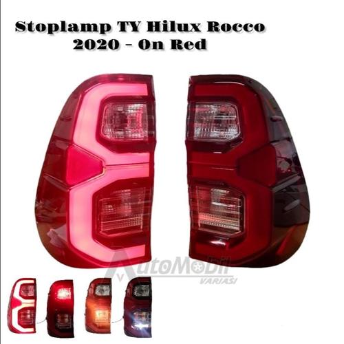 Jual STOP LAMP - TOYOTA HILUX REVO / ROCCO 2020 2021 2022 - RED ...