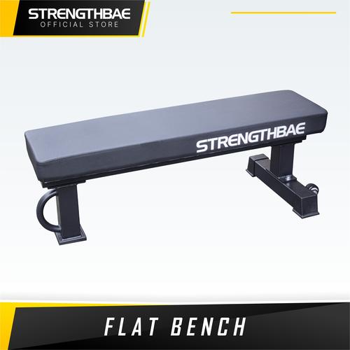 Jual Flat Bench STRENGTHBAE Powerlifting Bench Press Kursi Gym IPF Fat ...