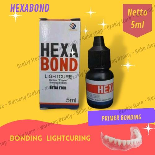 Jual DENTAL HEXABOND BONDING GIGI HEXA BOND BONDING RESIN 5ML LIGHT ...