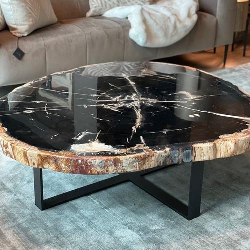 Jual Top table petrified wood table / Daun meja batu fosil kayu - Kab ...