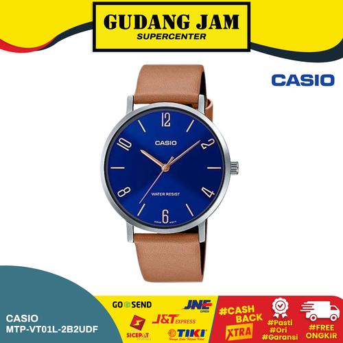 Jual Casio General MTP-VT01L-2B2UDF MTP-VT01L MTP-VT01 MTPVT01L MTPVT01 ...