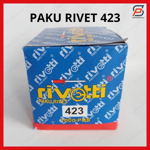 Jual PAKU RIVET 423 RIVETTI ISI 1000 PCS UKURAN 3,2mm x 7mm - Kota Medan - Surya Pratama Tools ...