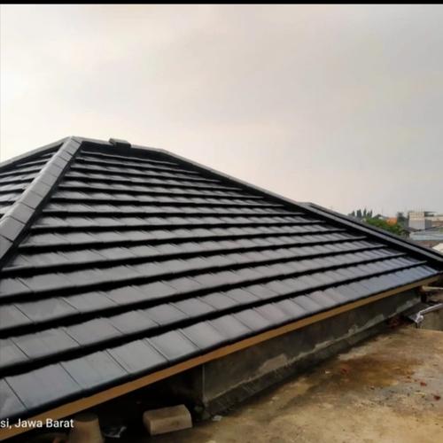 Jual bongkar atap lama pasang baja ringan atap genteng keramik kanmuri ...
