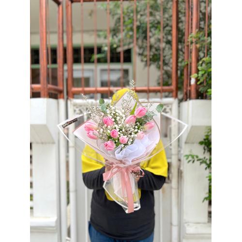 Jual FRESH TULIP IMPORT BOUQUET - Buket Bunga Asli Buket Segar Buket ...