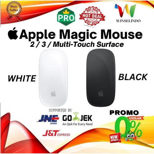 Promo Apple Magic Mouse 2021 Gen 3 / 2 New Multi Touch Surface Black ...