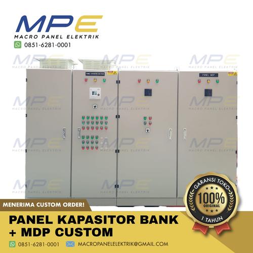 Jual Panel Kapasitor Bank + MDP 250kVar / Panel Capacitor Bank MDP ...