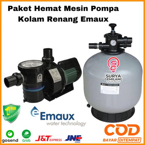 Jual Paket Pompa Kolam Renang Emaux SB30 30 3Hp + Sand Filter Emaux P700 - Jakarta Barat - SURYA ...