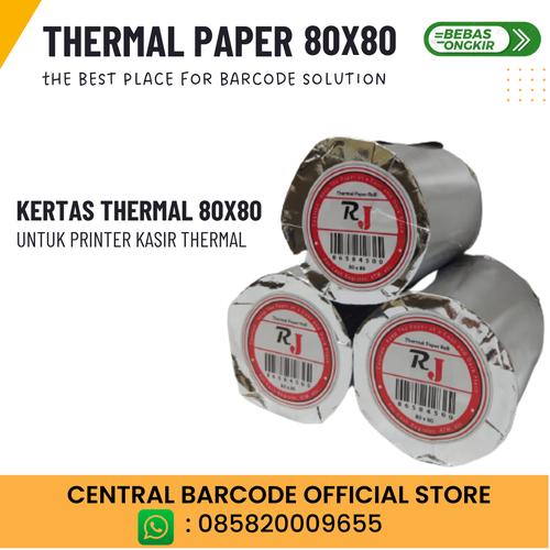 Jual KERTAS THERMAL 80X80 / KERTAS KASIR THERMAL 80MM X 80M - Jakarta ...