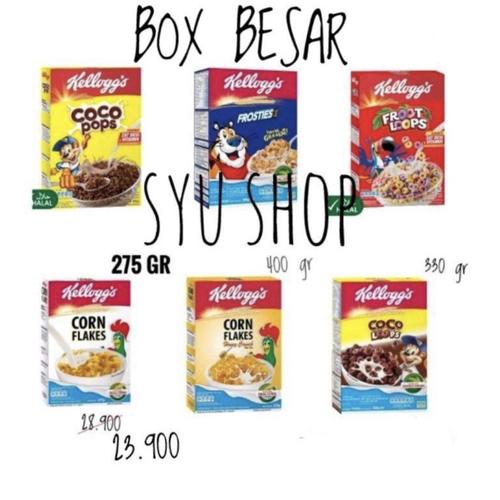 Jual Kelloggs kellogs froot coco loops pops frosties corn flakes 300gr ...