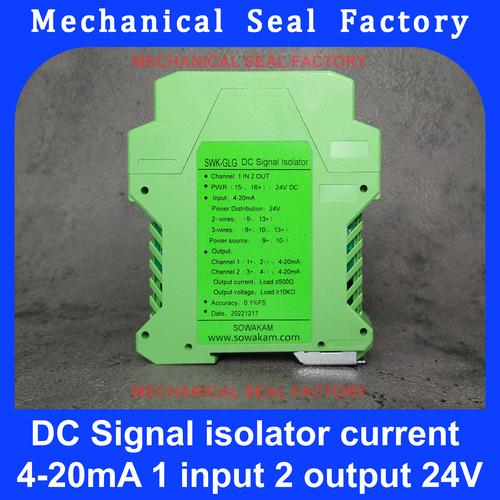 Jual DC Signal isolator current 4-20mA 1 input 2 output 24V merk Sowakam - Jakarta Barat ...