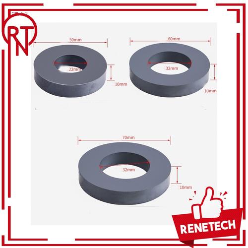 Jual Magnet Ferrite Permanent Round Ring - 45x22x8mm - Kota Surabaya - Renetech | Tokopedia