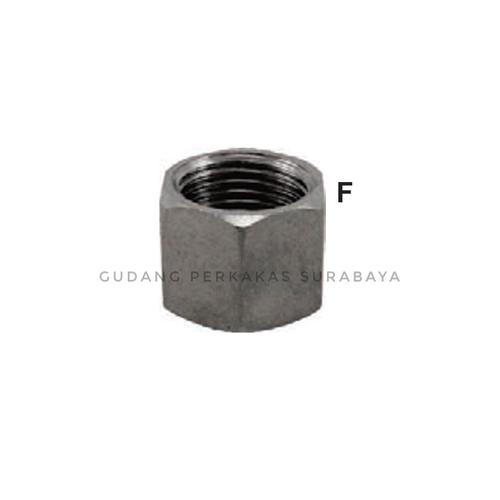 Jual FEMALE END CAP SUS304 TUTUP DRAT DALAM PIPA STAINLESS DOP PIPA ...