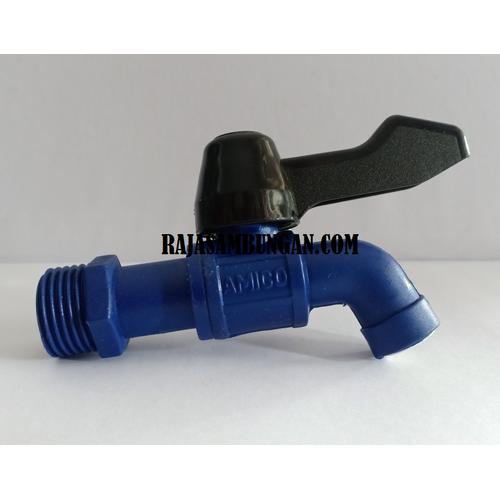 Jual Keran Air Amico 3/4 Inch Kran Tembok PVC Kran Taman - Kota Depok ...