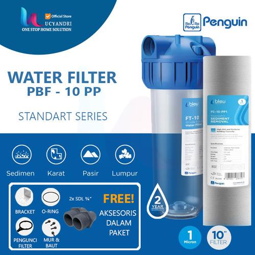 Jual Filter Air Penguin PBF 10 PP Ukuran 10 Inch, 1 & 5 Micron Saringan ...