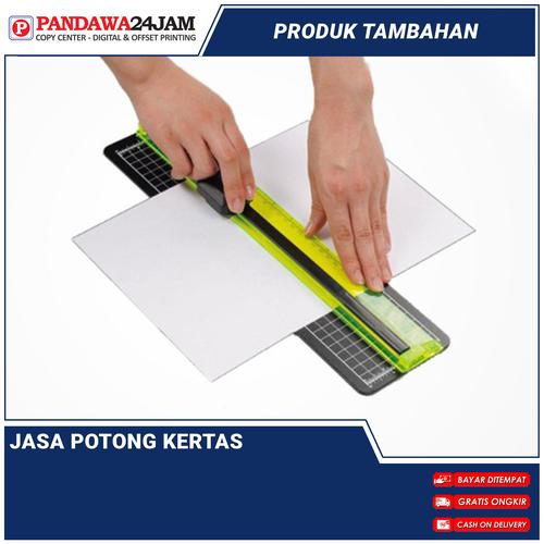 Jual JASA / FINISHING POTONG KERTAS (Harga Perlembar A3+) - +100 lembar ...