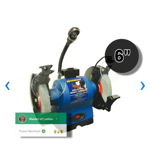 Jual Krisbow Mesin Gerinda Duduk , Bench Grinder 6" ,Mesin Asah Poles 6inch - Kota Surabaya ...