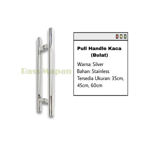 Jual Pull Handle Tarikan Pintu Kaca Bulat Minimalis Stainless - Kota ...