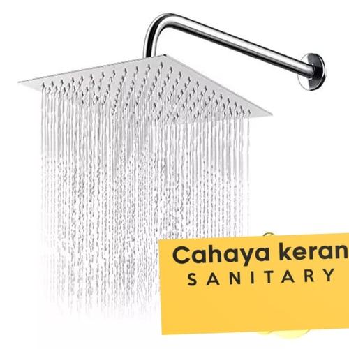 Jual WALL SHOWER STENLIS SUS 304 LENGKAP TIANG STENLIS 40 CM/SHOWER ...