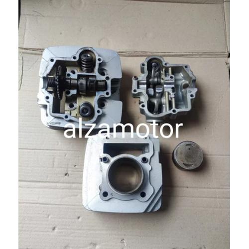 Jual blok cylinder Thunder 125 blok piston seher boring head klep ...