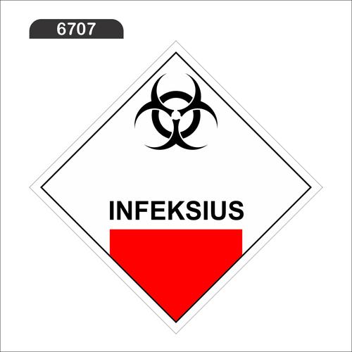 Jual Stiker Simbol Limbah B3 15x15cm - KODE 6707, 15x15 cm - Kota ...