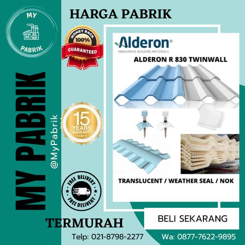 Jual ALDERON R 830 ATAP uPVC TWINWALL CORRUGATED TRANSLUCENT 4 5 6 7 ...