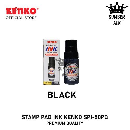 Jual Tinta Stempel Pyramid Stamp Pad Ink / Refill 50cc Hitam Biru Hijau ...