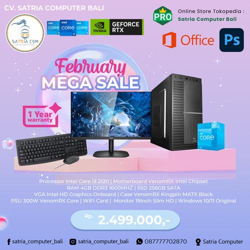 Jual KOMPUTER / PC FULLSET INTEL CORE I3 SIAP PAKAI OFFICE / ADMIN ...
