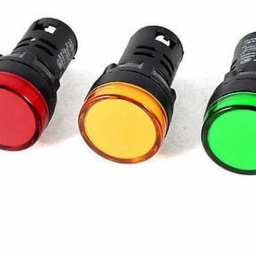 Jual PILOT LAMP MERAH KUNING HIJAU AD22-22DS - Jakarta Barat - power ...