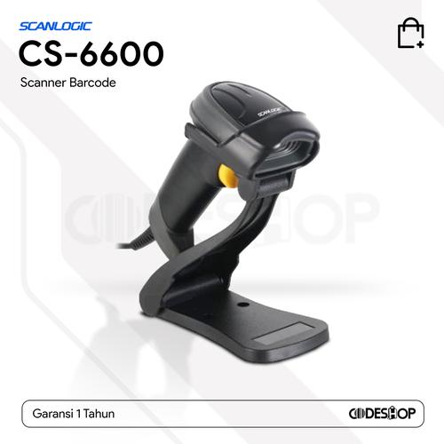 Promo Scanner Barcode 2D Scanlogic CS-6600 Scan Imager USB Cicil 0% 3x - Kota Surabaya ...