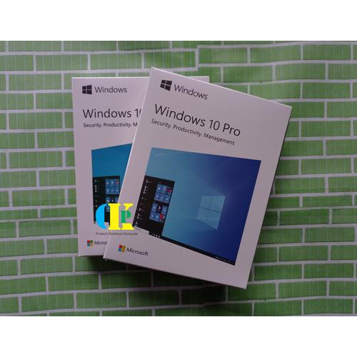 Jual Windows 10 Professional FPP Original Microsoft Lifetime box ...
