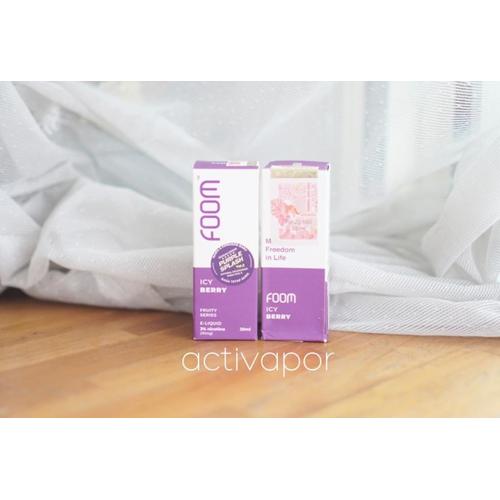 Jual Foom ICY BERRY Vol 2 Purple Splash V2 30mg 30ml Saltnic Salt Nic ...