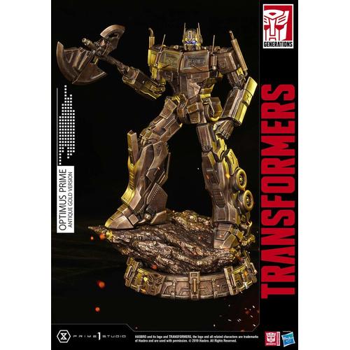 Jual Prime 1 Studio Optimus Prime Antique Gold Edt Transformers G1 - DP ...