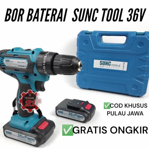 Jual BOR BATERAI SUNC TOOL 36V BOR CORDLESS 36 V BOR CAS 36 VOLT - Kab ...