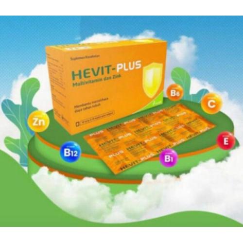 Jual HEVIT PLUS multivitamin dan Zinc (100 tablet) - April 2024 - Kab ...