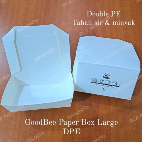 Jual PAPER BOX LUNCH UKURAN L BESAR - PAPER BOX KERTAS - TAKE AWAY - L ...