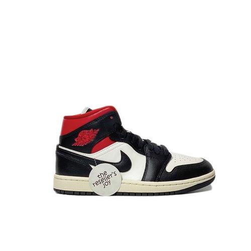 Jual Nike Air Jordan 1 Mid Gym Red Panda (100% AUTHENTIC) - 36.5 ...