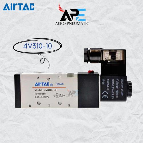 Jual SOLENOID VALVE AIRTAC 4V310-10 - DC24 - Jakarta Barat - AERO ...