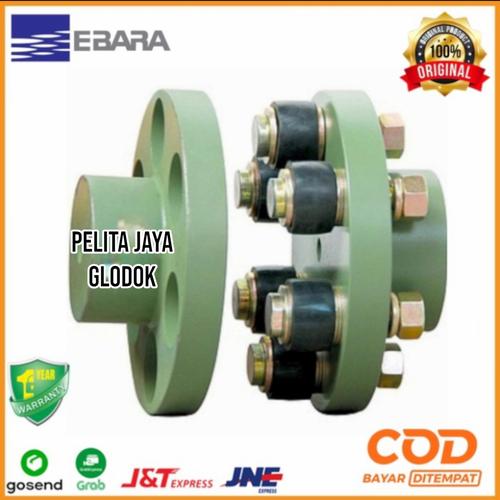 Jual karet coupling pompa air ebara original / rubber kopling pompa ...