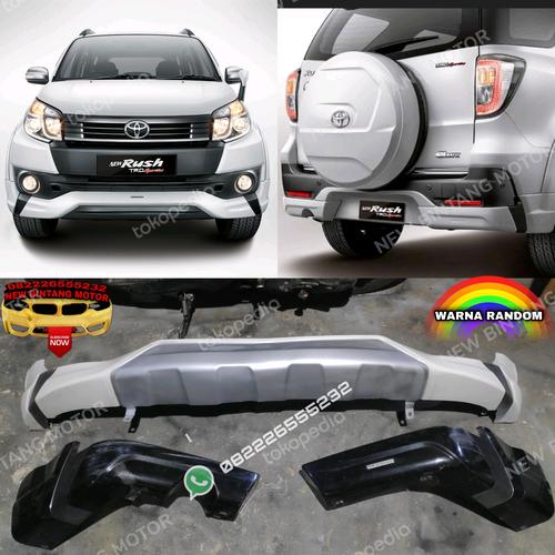 Jual Bodykit toyota rush trd sportivo 2015 2016 original depan belakang ...