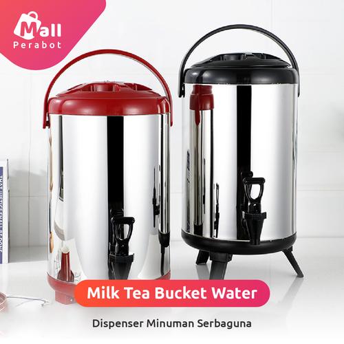 Jual Milk Tea Bucket Water 8 10 12 Liter Dispenser Minuman Serbaguna ...