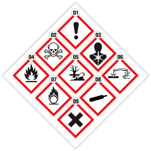 Jual STIKER LABEL MATERIAL B3 10X10 CM - KODE 7710 - Kota Cimahi ...