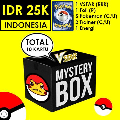 Jual Mystery Box Kartu Pokemon Indonesia - Random TCG VSTAR (RRR) Pack - Jakarta Timur - Pokemon ...