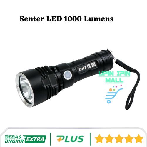Jual TaffLED Senter LED USB Rechargeable L2 XHP50 25W 1000 Lumens ...